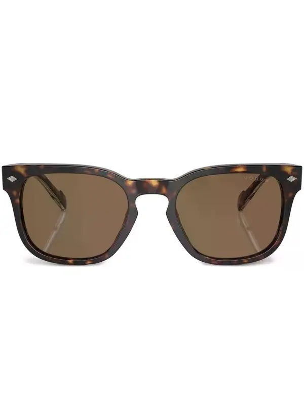 VOGUE EYEWEAR Tortoiseshell-effect Sunglasses - Brown
