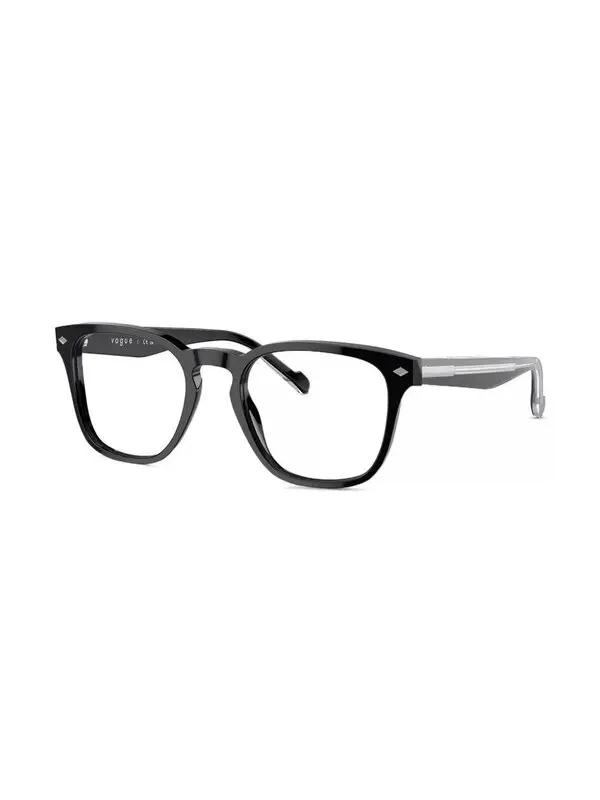 VOGUE EYEWEAR Square Frame Glasses - Black