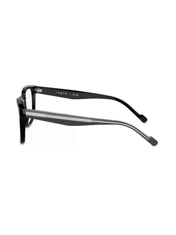 VOGUE EYEWEAR Square Frame Glasses - Black