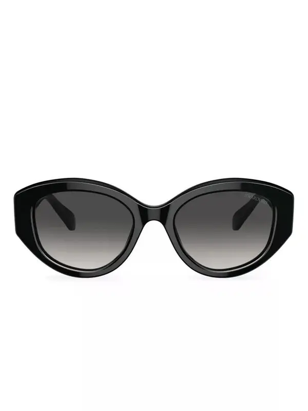 SWAROVSKI Sk6005 Cat-eye Sunglasses - Black