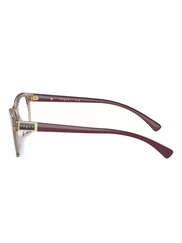 VOGUE EYEWEAR Square-frame Glasses - Neutrals