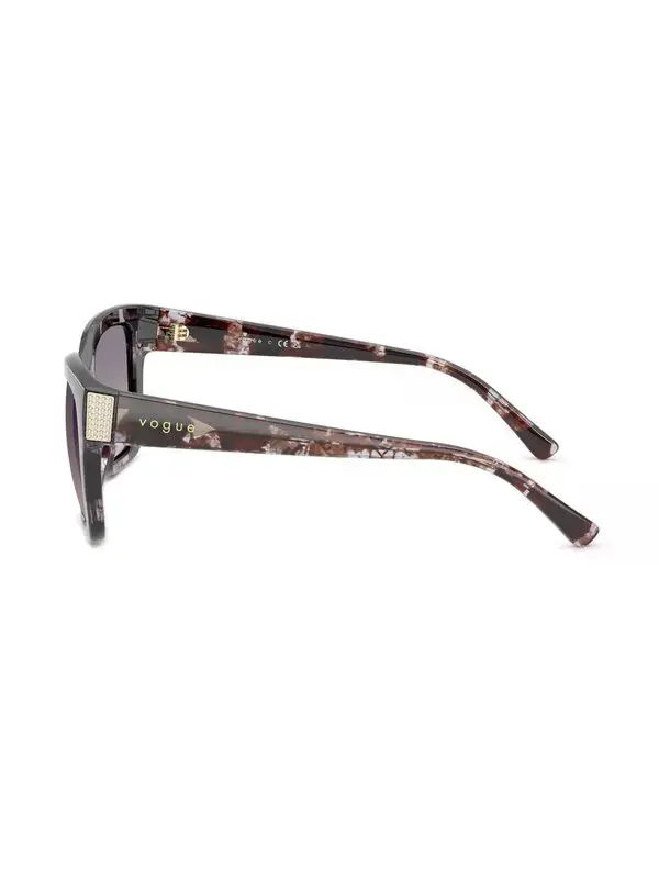 VOGUE EYEWEAR Geometric Frame Sunglasses