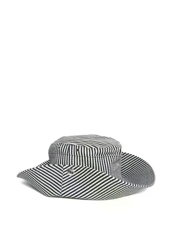 Jacquemus Le De-nîmes Striped Hat