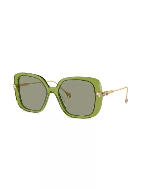SWAROVSKI Crystal-embellished Oversize Sunglasses