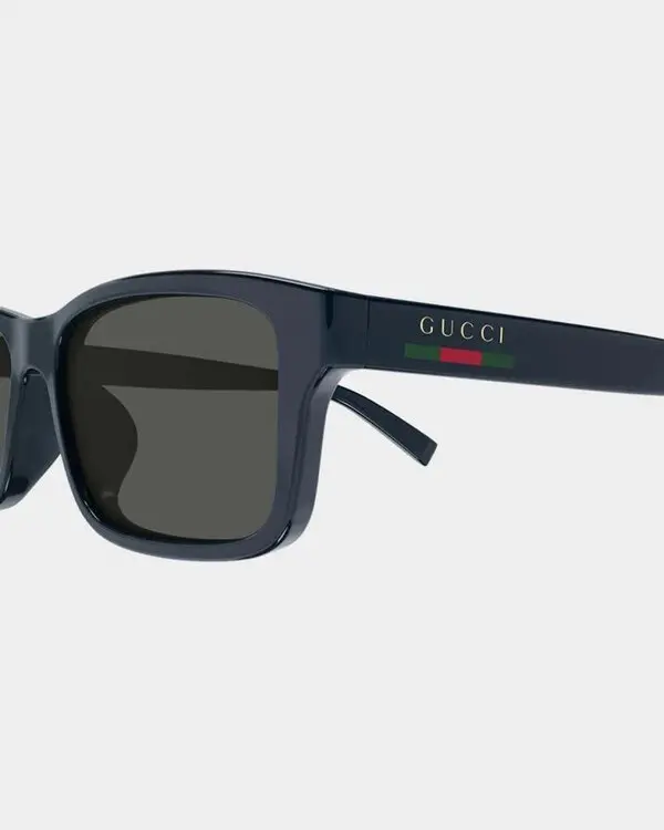 Gucci Rectangular Sunglasses - Blue