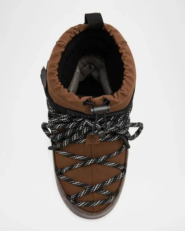 Moncler X Moon Boot Icon Low Padded Snow Boots - Black