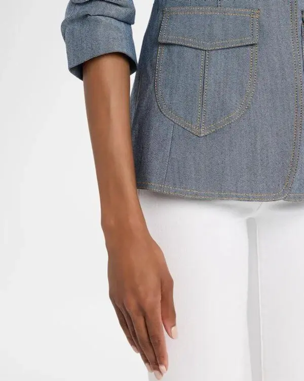 Cinq À Sept Louisa Jacket - Light Indigo