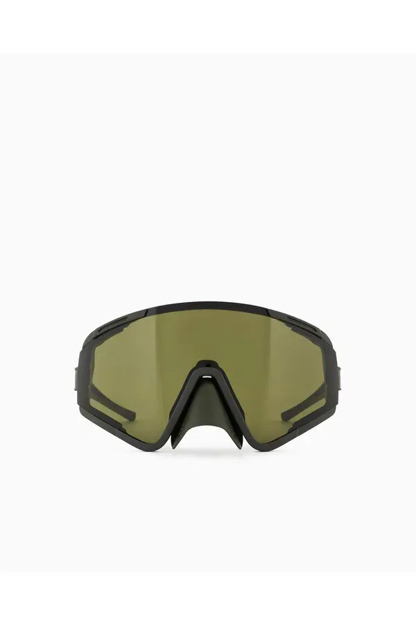 Emporio Armani Ea7 Asymmetrical Sports Sunglasses - Green