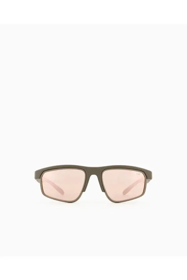 EA7 Vyron Sports Sunglasses - Blue