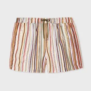 Paul Smith Painted Signature Stripe Swim Shorts - Multicolour