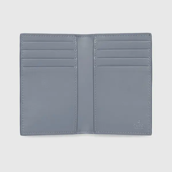 Gucci Dusty Interior Gg Long Card Case Gg Canvas