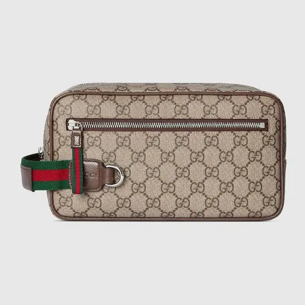 Gucci Gg Toiletry Case - Beige