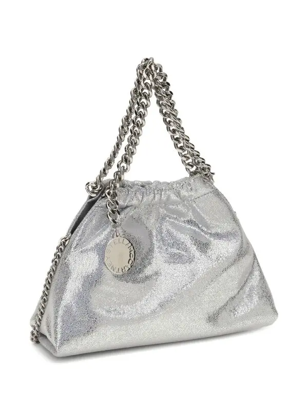 Stella McCartney Falabella Mini Drawstring Tote - Silver
