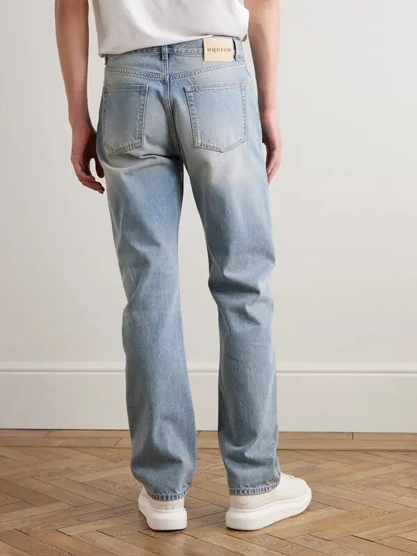 Alexander McQueen Francis Straight-leg Jeans