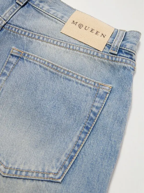 Alexander McQueen Francis Straight-leg Jeans