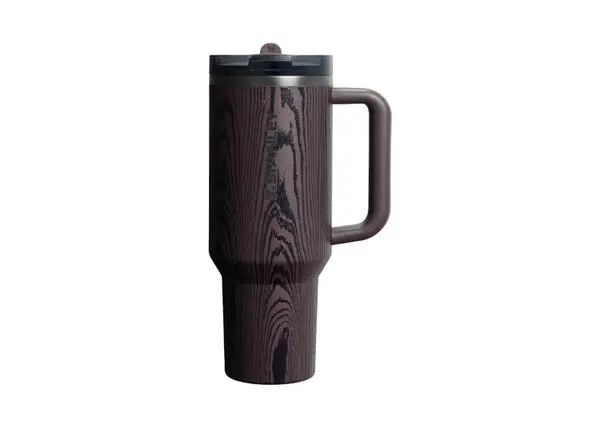 STANLEY The Cheers & Cheer Quencher Protour Flip Straw 40oz Tumbler - Redwood Woodgrain