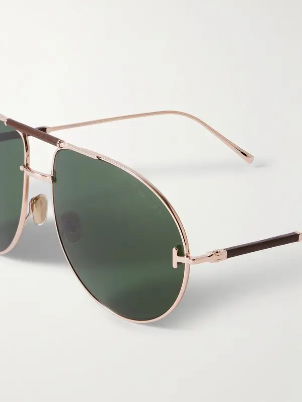 TOM FORD Lou Aviator-style Sunglasses