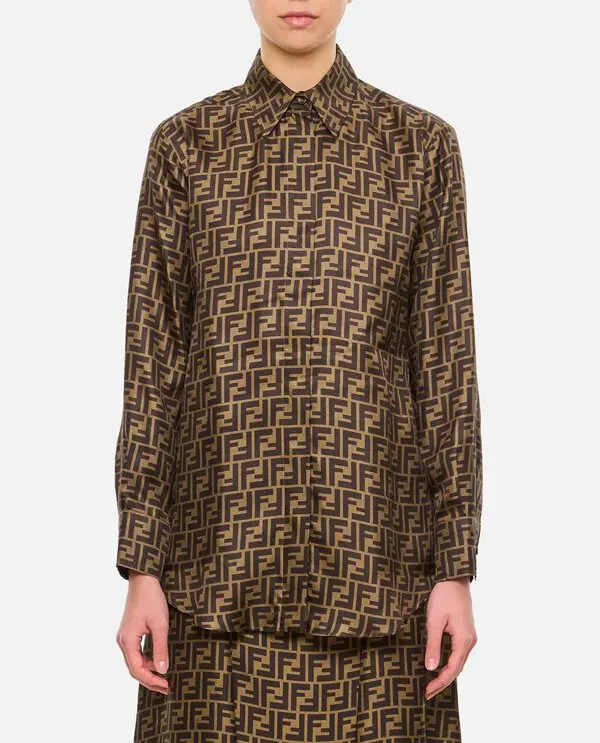 Fendi Ff Print Shirt