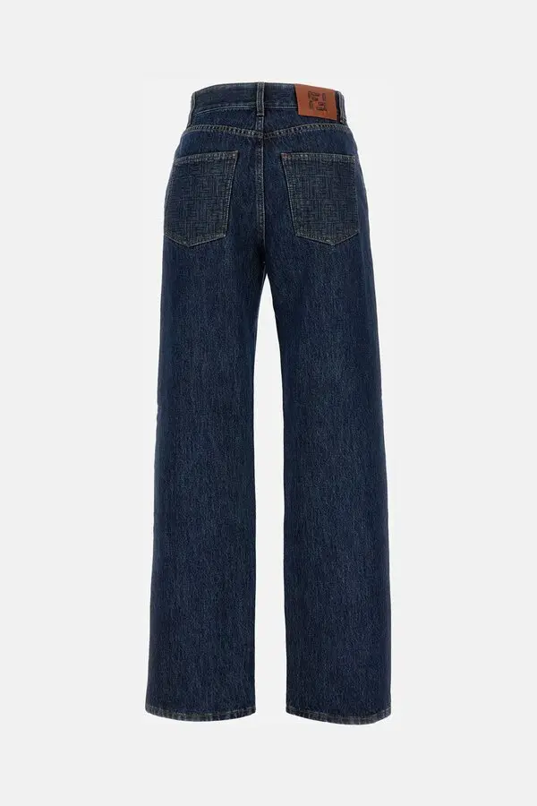 Fendi Cotton Jeans - Blue