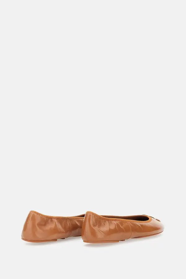 Tory Burch Travel Ballet Flats - Orange
