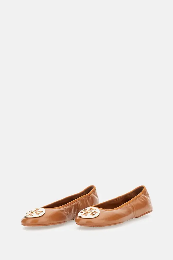 Tory Burch Travel Ballet Flats - Orange