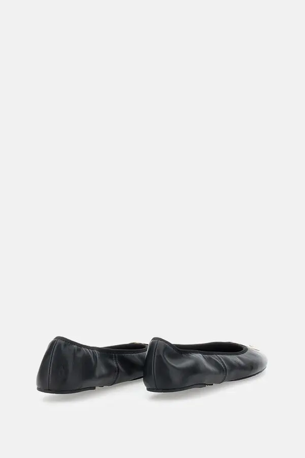 Tory Burch Reva Travel Ballet Flats - Nero