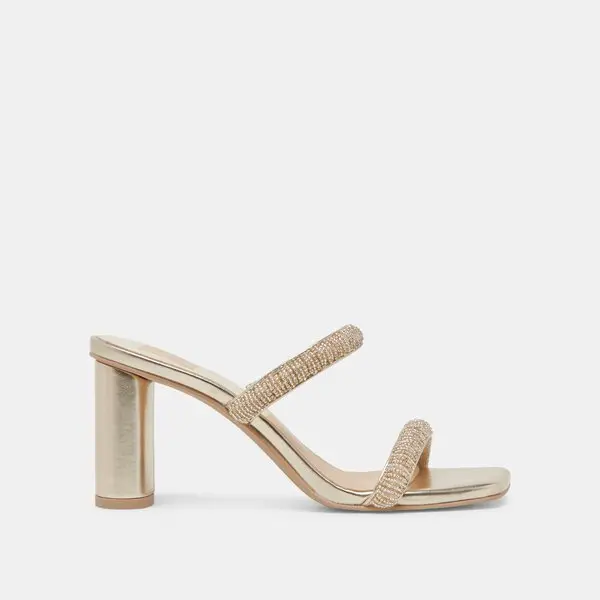 DOLCEVITA Nolah Beaded Block Heels