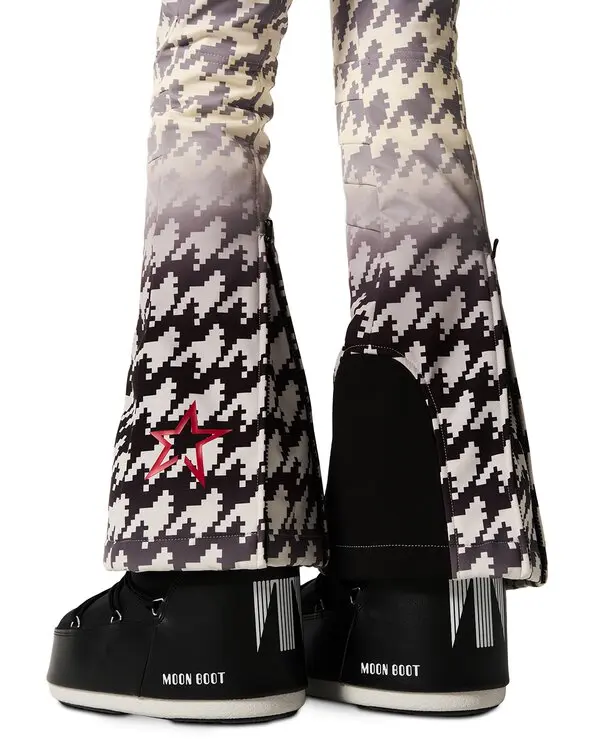Perfect Moment Aurora Ski Pants - Degreade Bw Houndstooth
