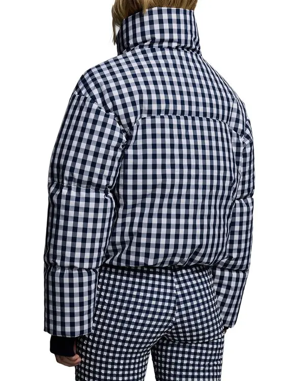 Cordova Cortina Down Ski Jacket - Indigo Gingham