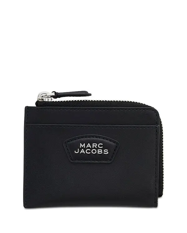 Marc Jacobs The Everyday Leather Top Zip Wallet - Black