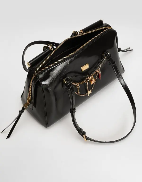 Dolce & Gabbana Vittoria Calfskin Handbag