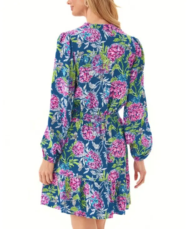 Lilly Pulitzer Axton Dress - Multi Dahlia Licious