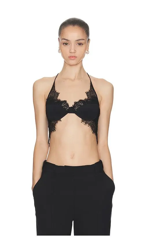 HAELO Collage Lace Bra - Black