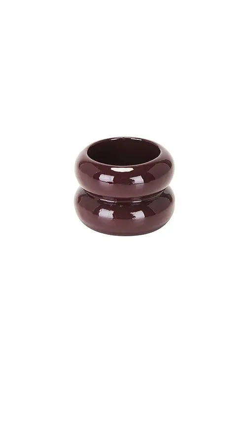 UNCOMMON MATTERS Breve Ring - Chocolate