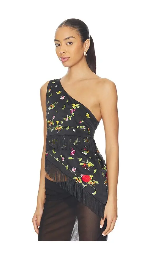 NIIHAI Lara Fringe Top