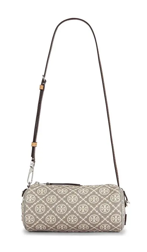 Tory Burch T Monogram Utility Cylinder Bag