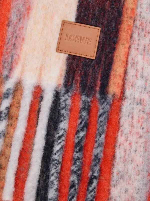 Loewe Scarf And Blue - Orange