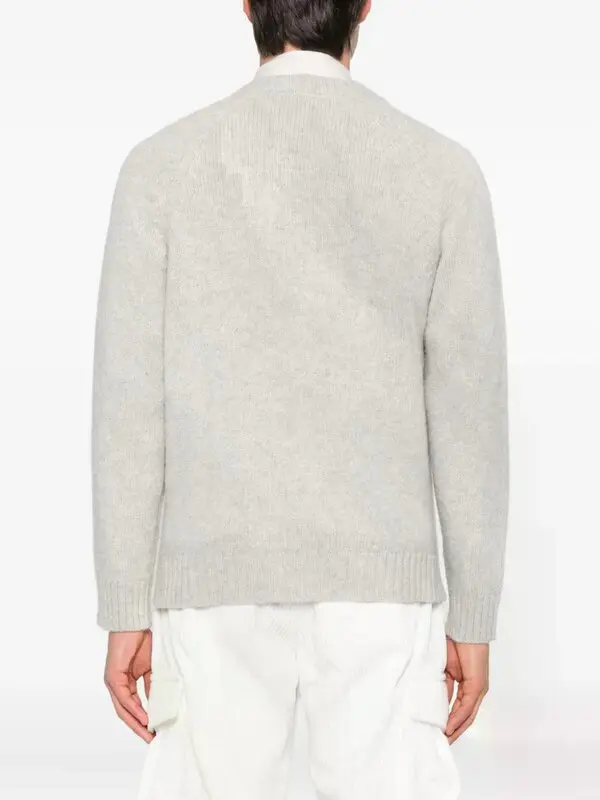 Eleventy Button-up Wool Cardigan