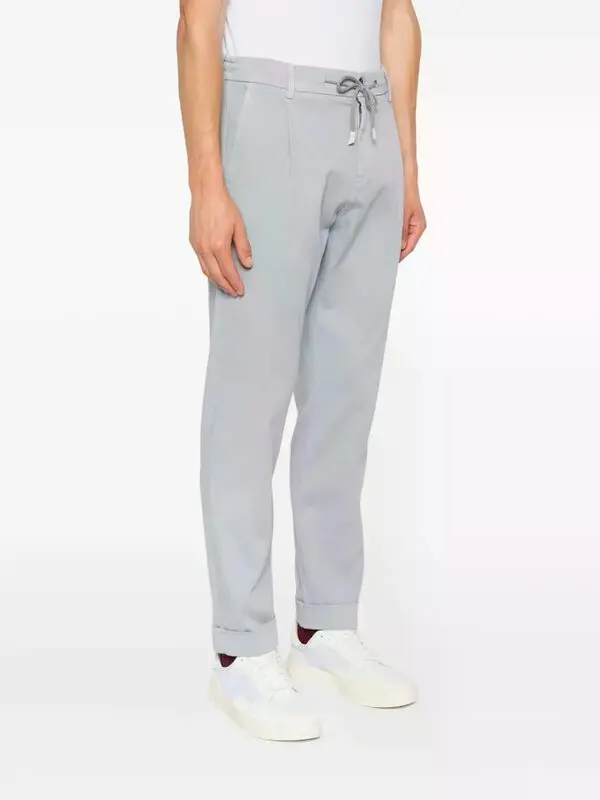 Eleventy Pleat-detail Drawstring Trousers
