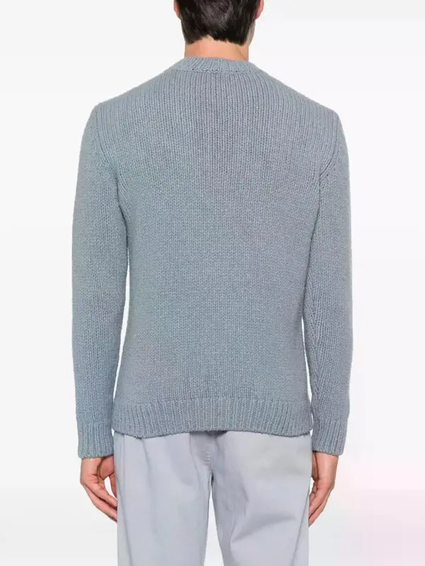 Eleventy Crew-neck Wool Sweater