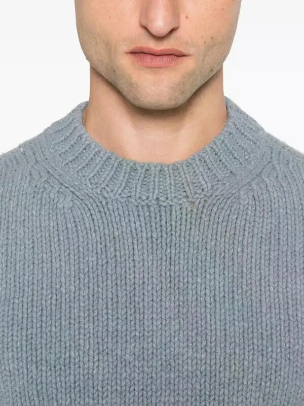 Eleventy Crew-neck Wool Sweater