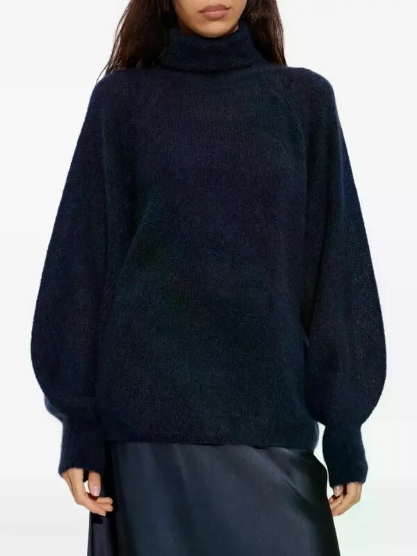 BY MALENE BIRGER Magoo Raglan-sleeve Turtleneck Sweater
