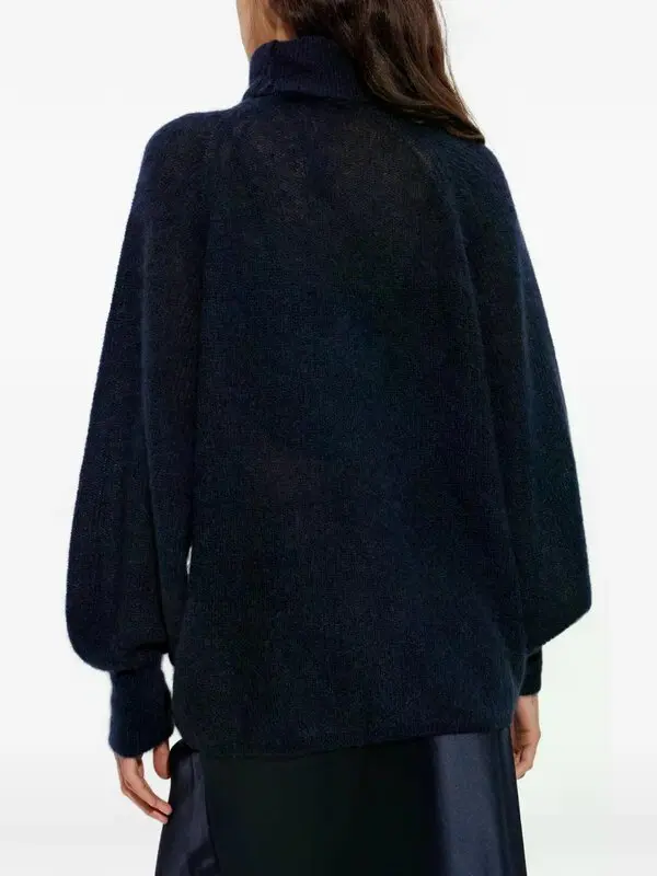 BY MALENE BIRGER Magoo Raglan-sleeve Turtleneck Sweater