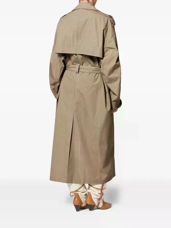 MARANT ETOILE Chilma Striped Coat