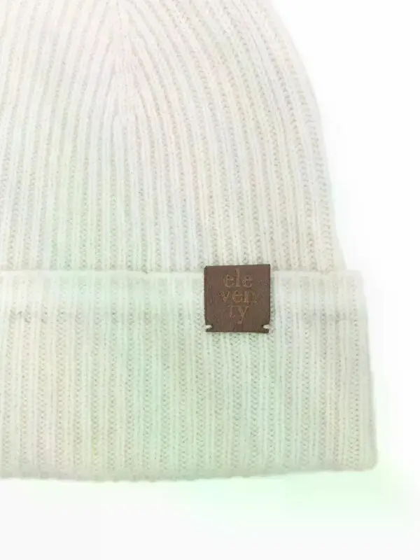 Eleventy Ribbed Cashmere Beanie
