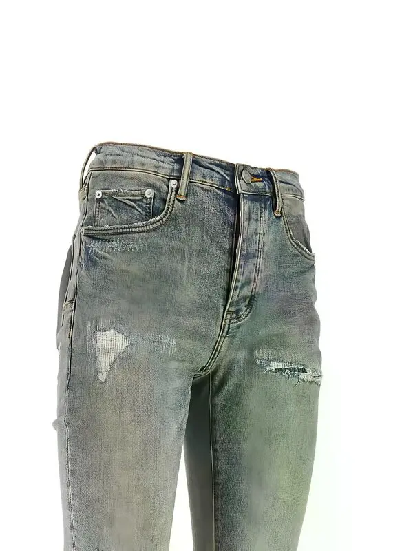 PURPLE BRAND P001 Distressed Jeans