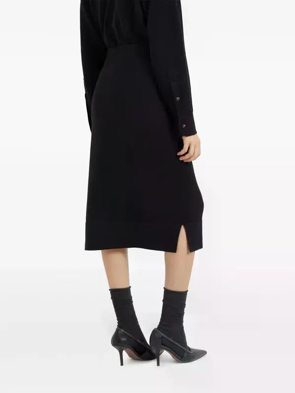 Brunello Cucinelli Cashmere Midi Skirt