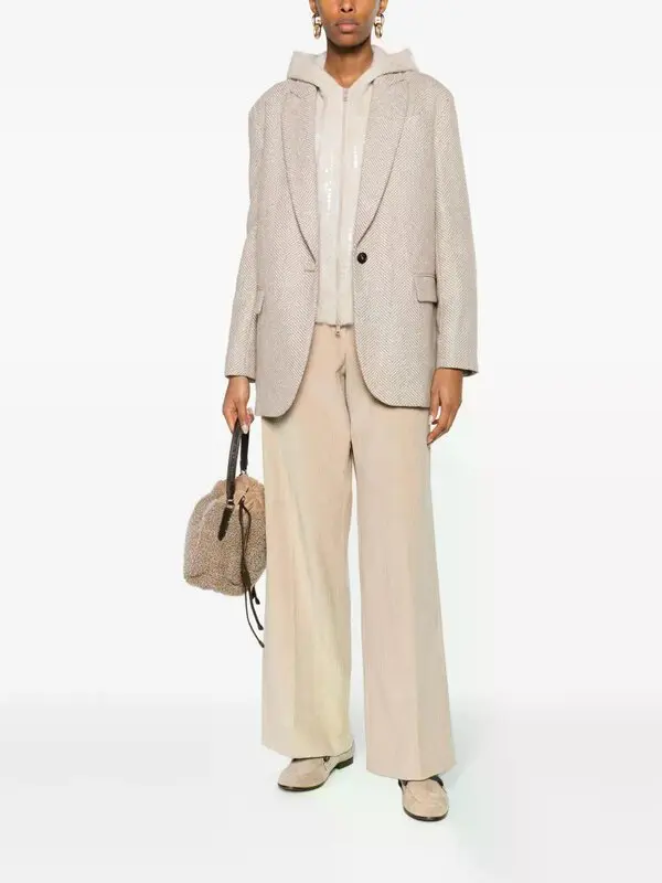 Brunello Cucinelli Corduroy Wide-leg Trousers