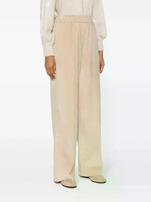 Brunello Cucinelli Corduroy Wide-leg Trousers