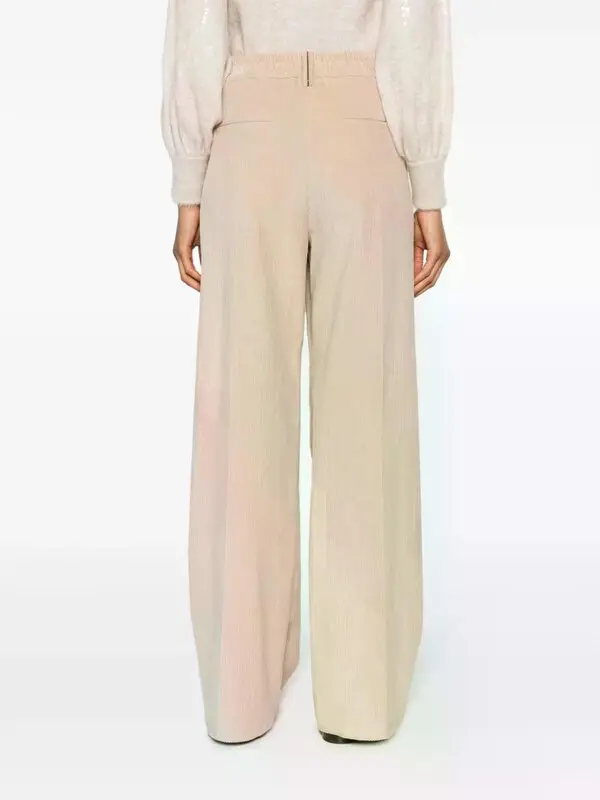 Brunello Cucinelli Corduroy Wide-leg Trousers